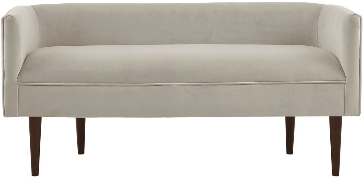 Onderdon Beige Accent Bench - Rooms To Go