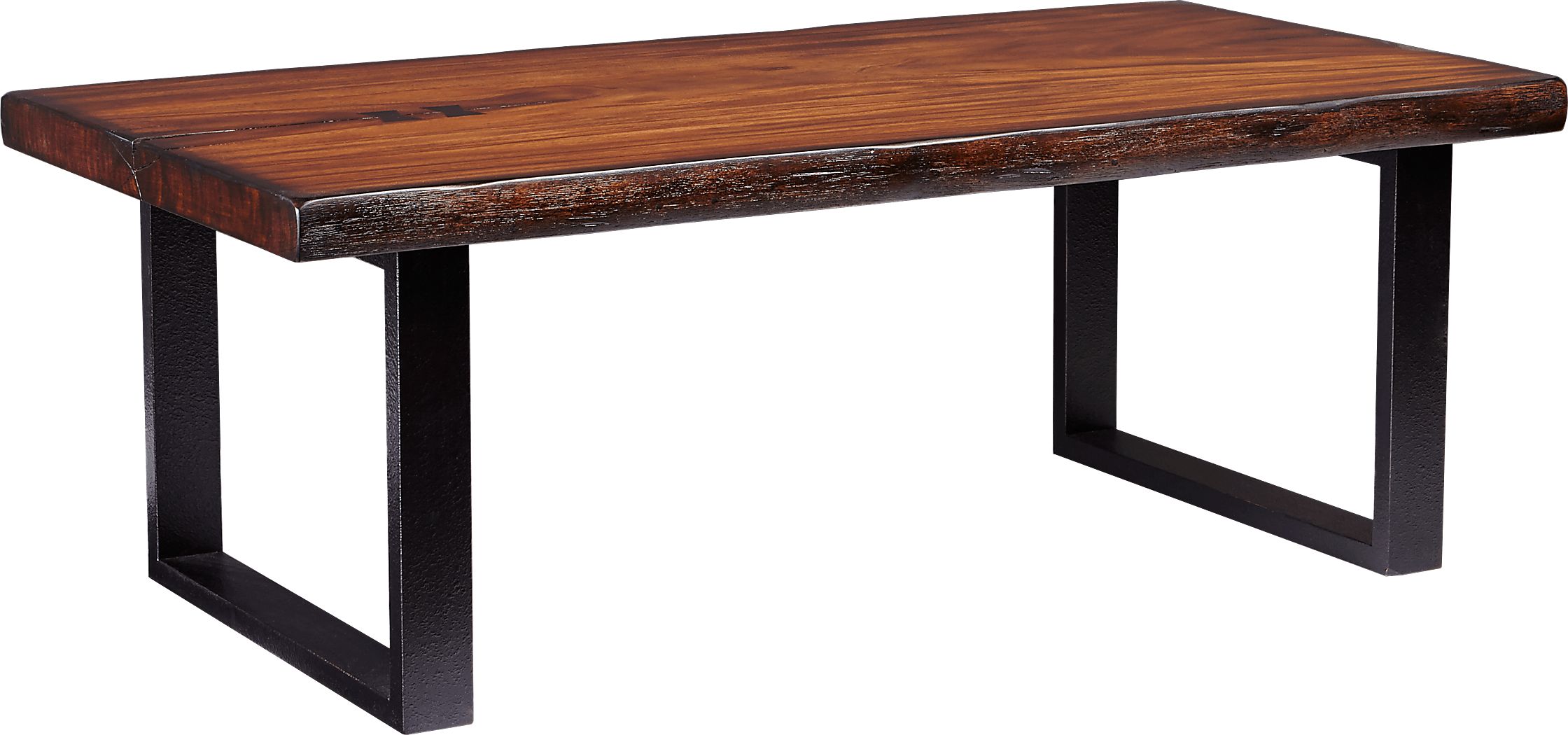 Orchard Grove Mahogany Dark Wood Cocktail Table | Rooms to Go