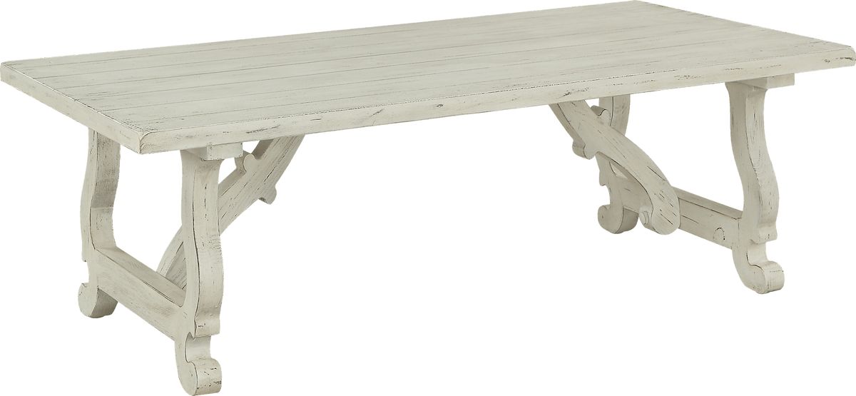 Orchard Park Cream Colors,Light Wood,White Cocktail Table | Rooms to Go