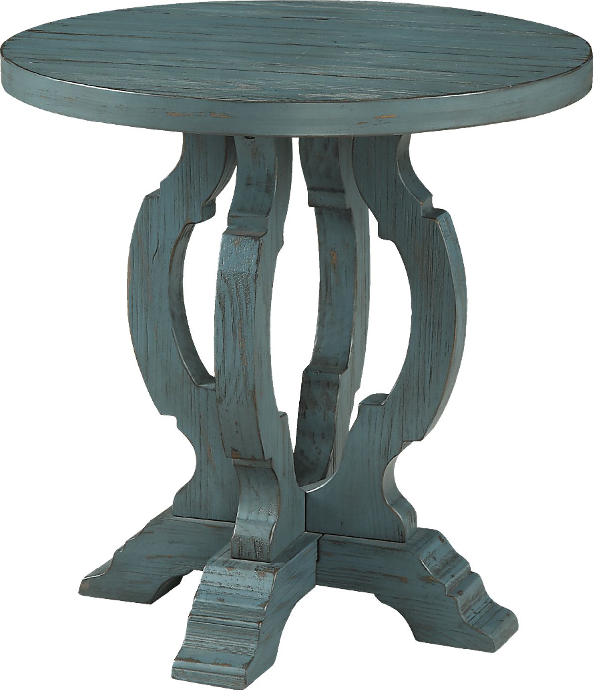 Orchard Park Teal Colors Accent Table | Rooms to Go