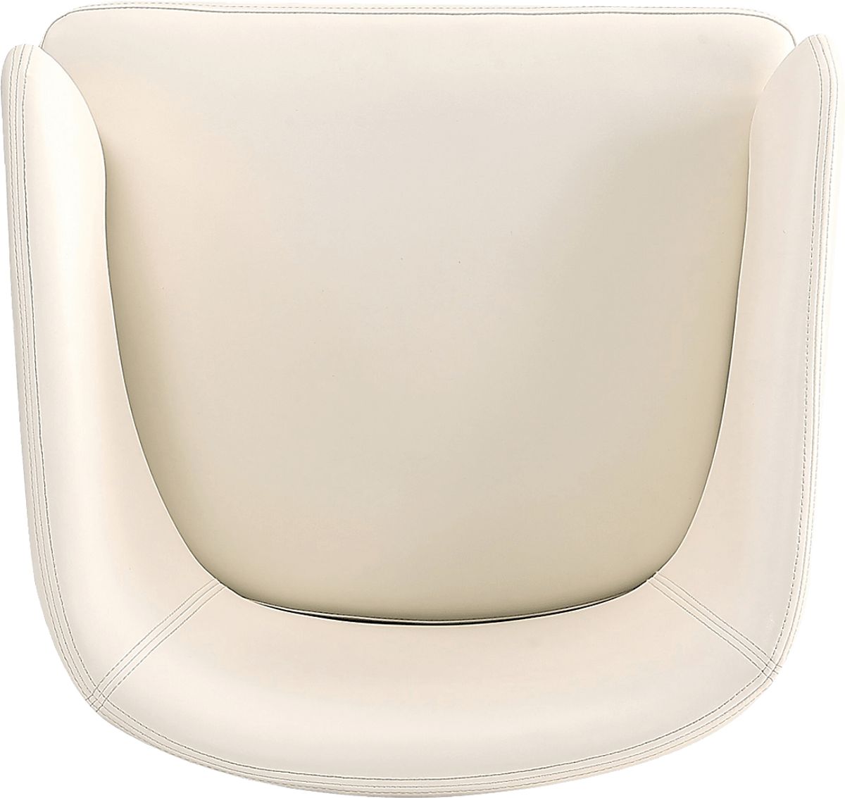 Orrantia Cream Beige Leatherette Arm Chair | Rooms to Go