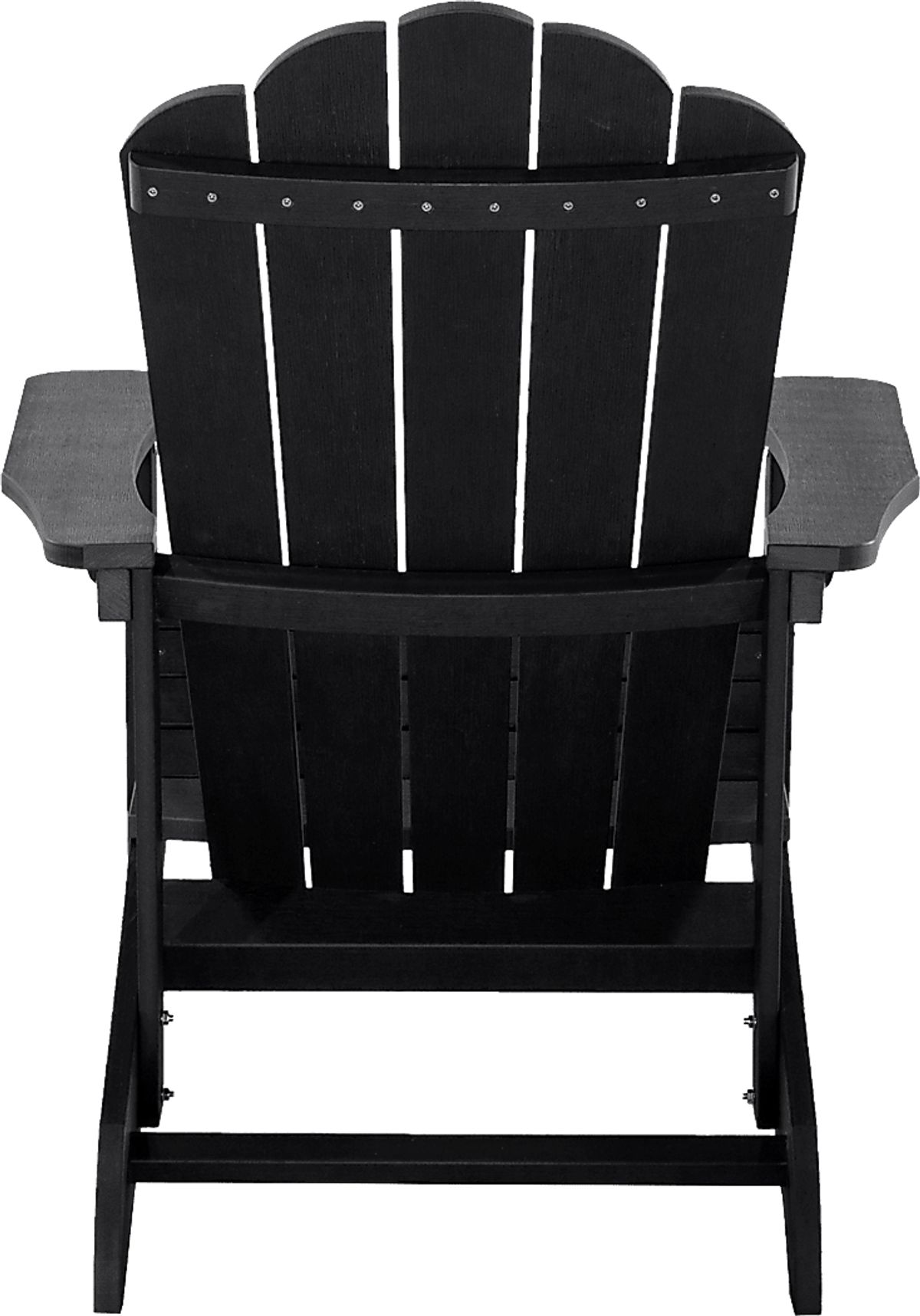 Adenmore Black Black,Colors Synthetic Fabric Outdoor Adirondack Chair ...