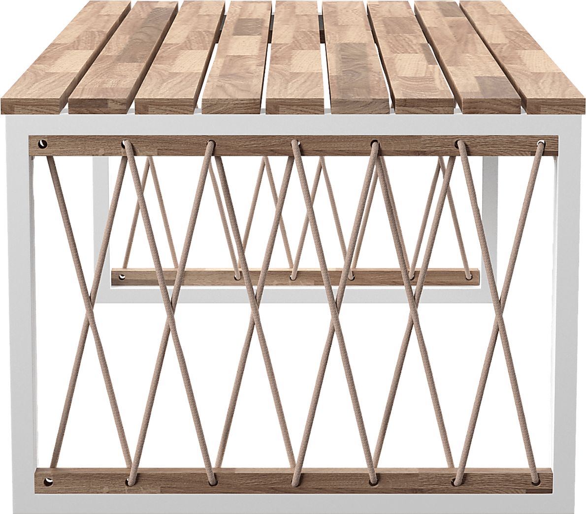 Outdoor Aldwell Natural Cocktail Table - Rooms To Go