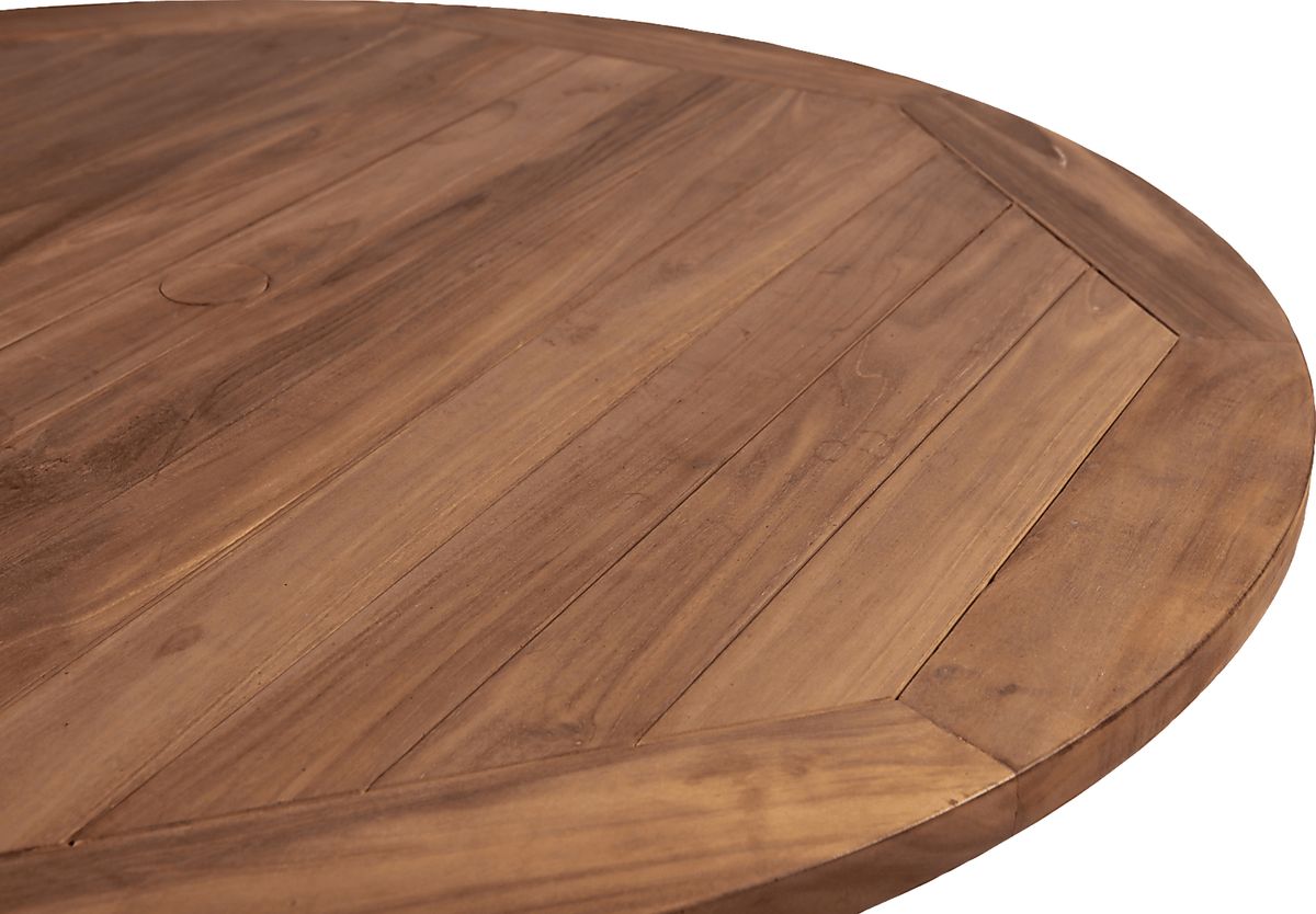 Bacheller IV Natural Beige,White Outdoor Dining Table | Rooms to Go