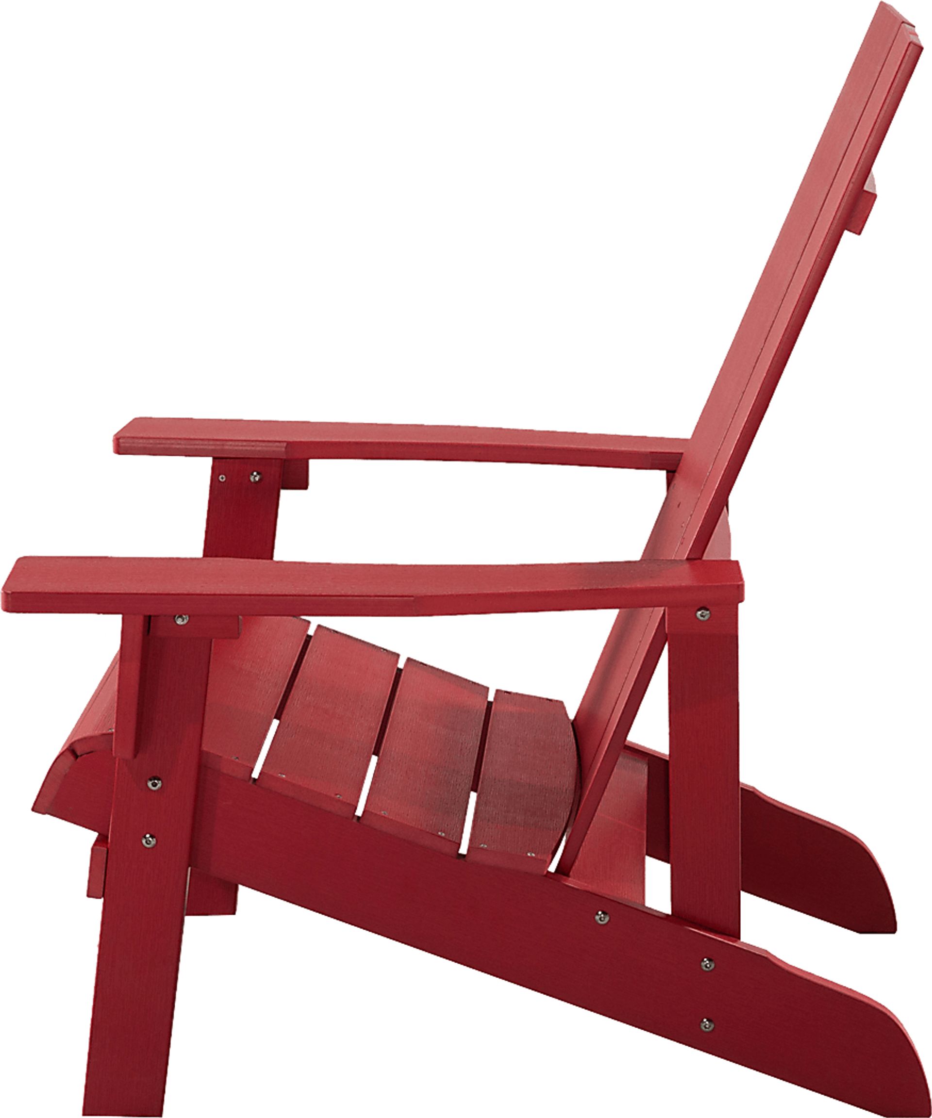 Birchmount Red Colors Synthetic Fabric Outdoor Adirondack Chair | Rooms ...