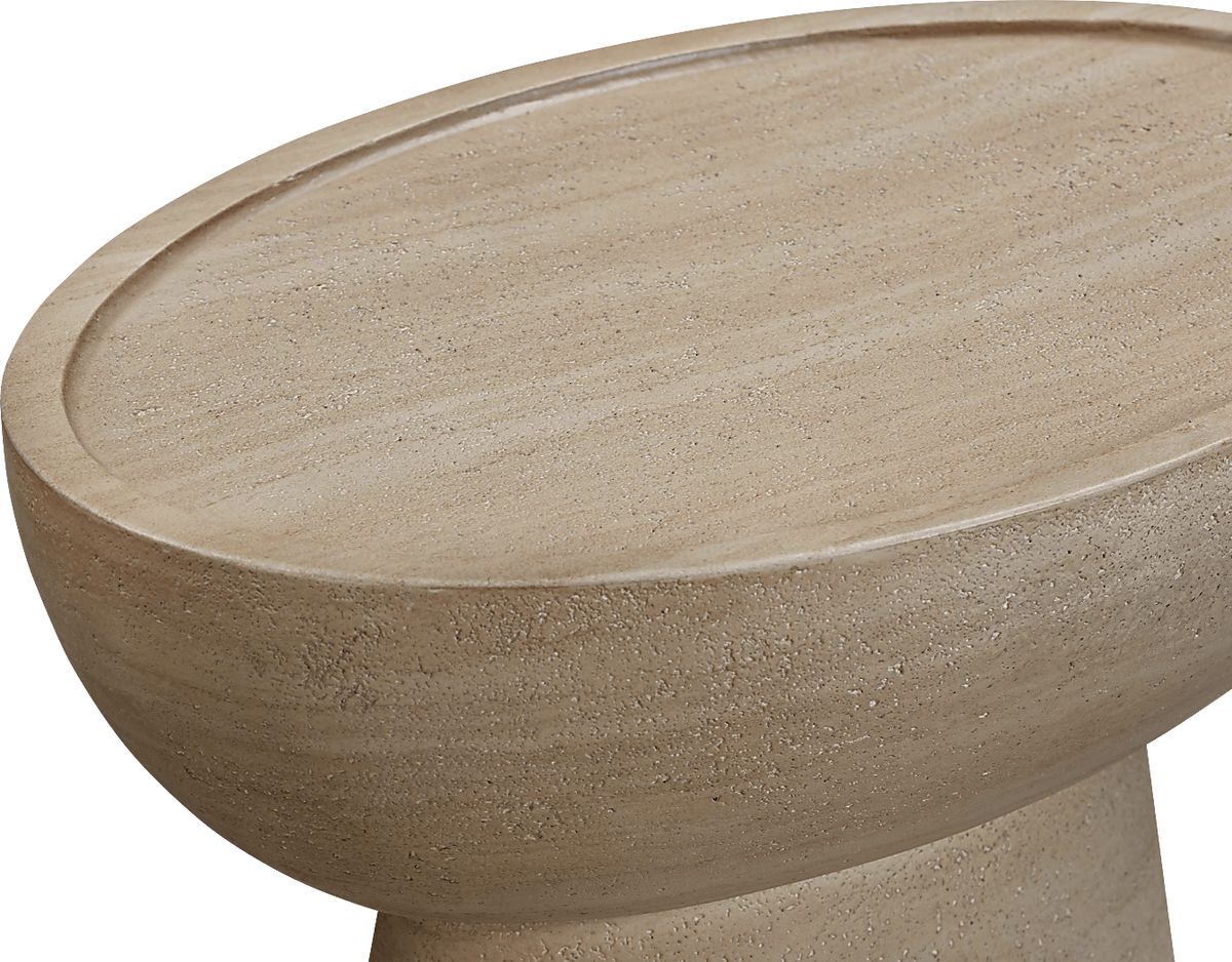 Carodon Tan Beige,Brown Outdoor End Table | Rooms to Go