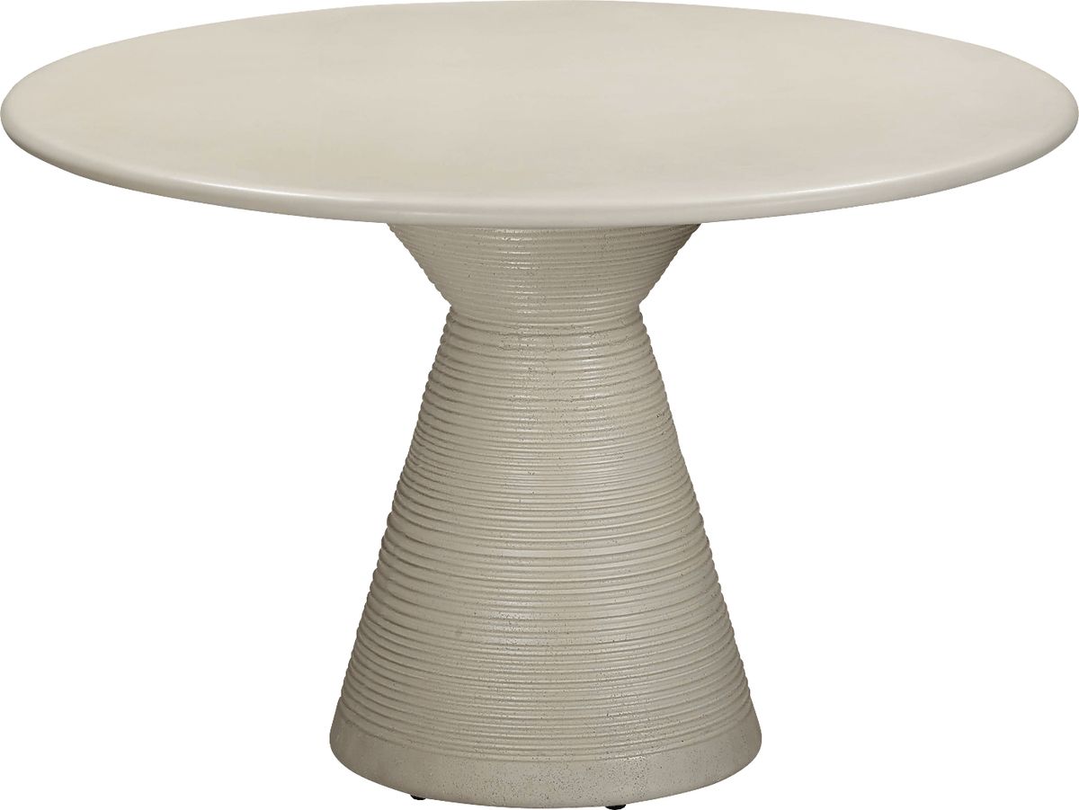 Gathings Beige Outdoor Dining Table | Rooms to Go