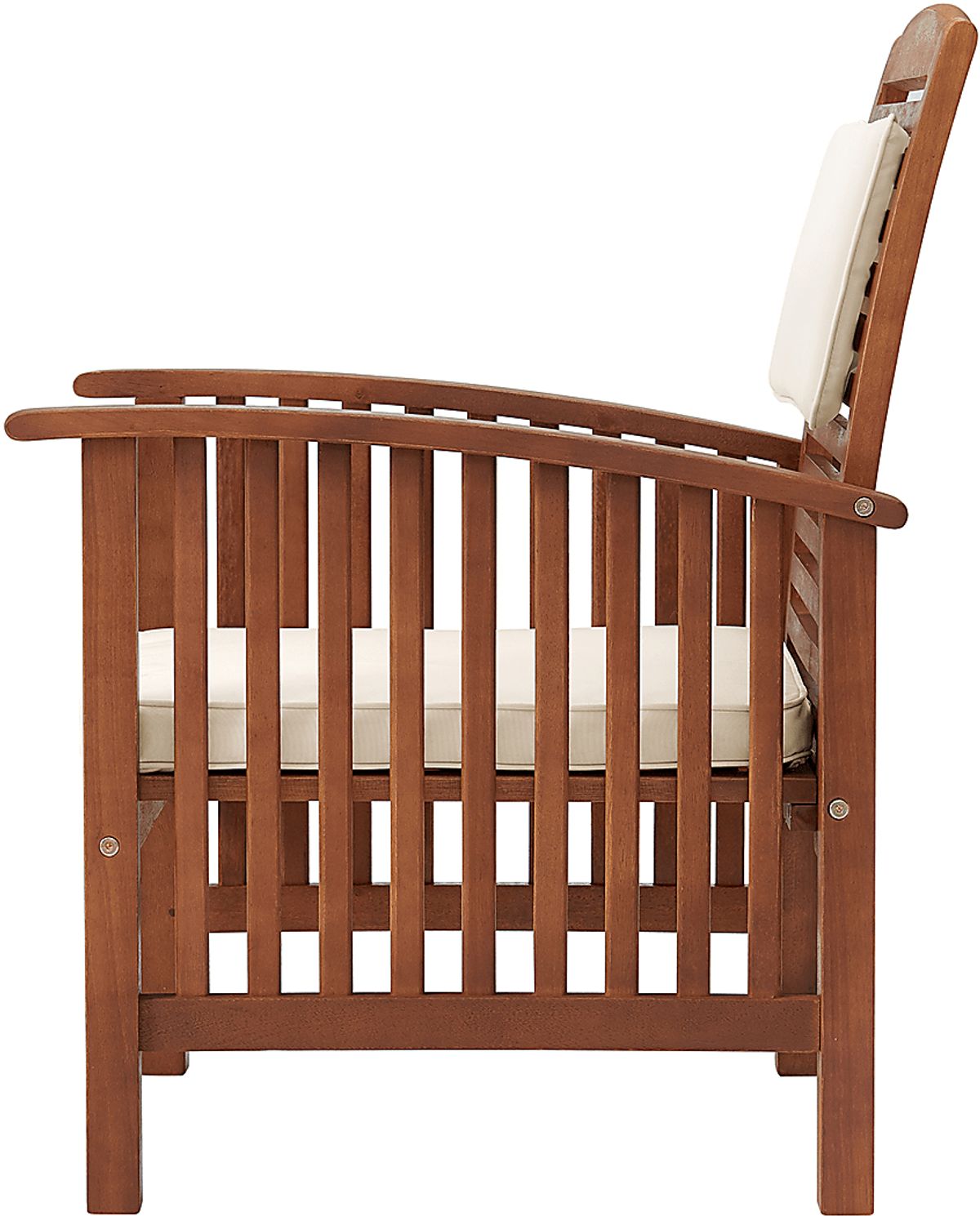 Lichty Brown Polyester Fabric Outdoor Accent Chair | Rooms to Go