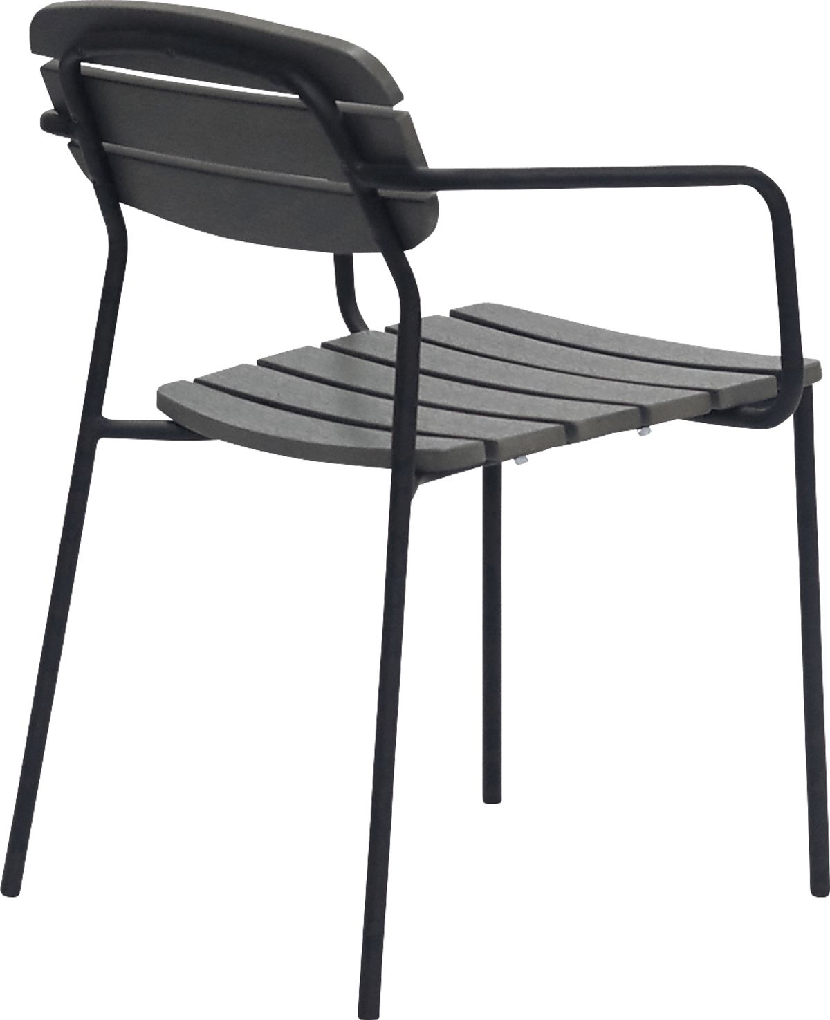 Rufiny Dark Gray Outdoor Arm Chair, Set Of 2 | Rooms to Go