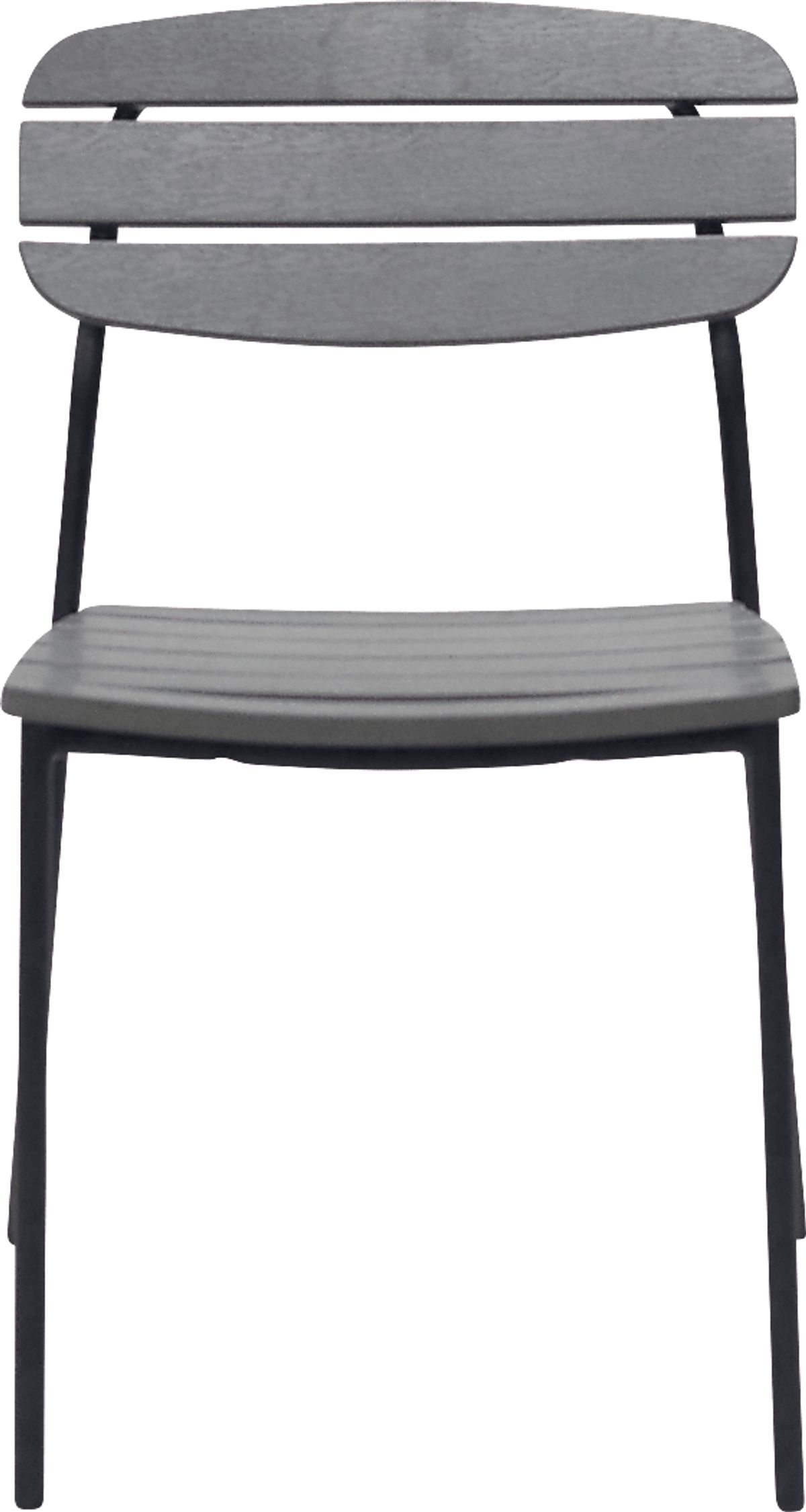 Rufiny Dark Gray Outdoor Side Chair, Set Of 2 | Rooms to Go