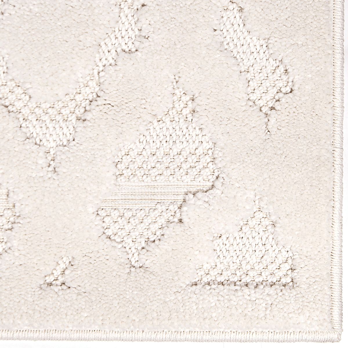 Overlea White Rug | Rooms to Go