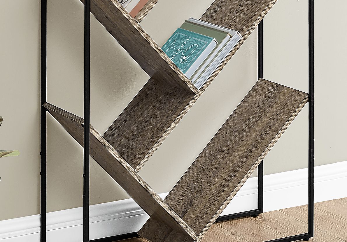 Overlook Terrace Beige Bookcase - Rooms To Go
