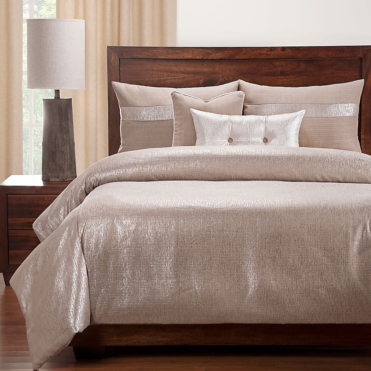 Owings Tan Beige,Brown Queen Duvet Set | Rooms to Go