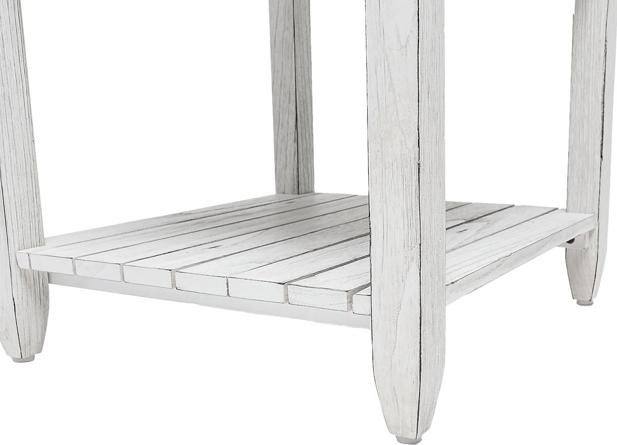 Owoth Blue,White Colors,White End Table | Rooms to Go