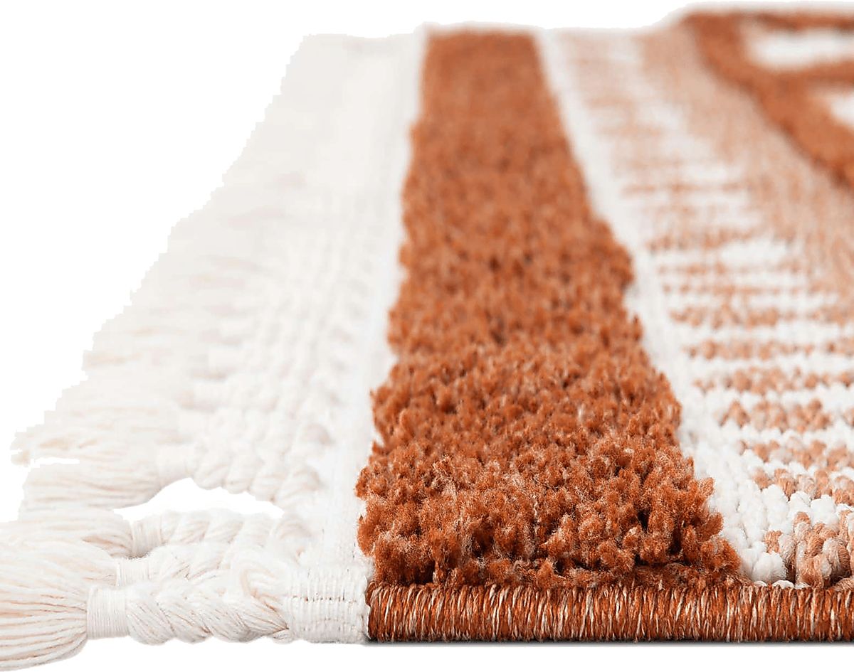 Paari Rust,White Red,White Rugs | Rooms to Go