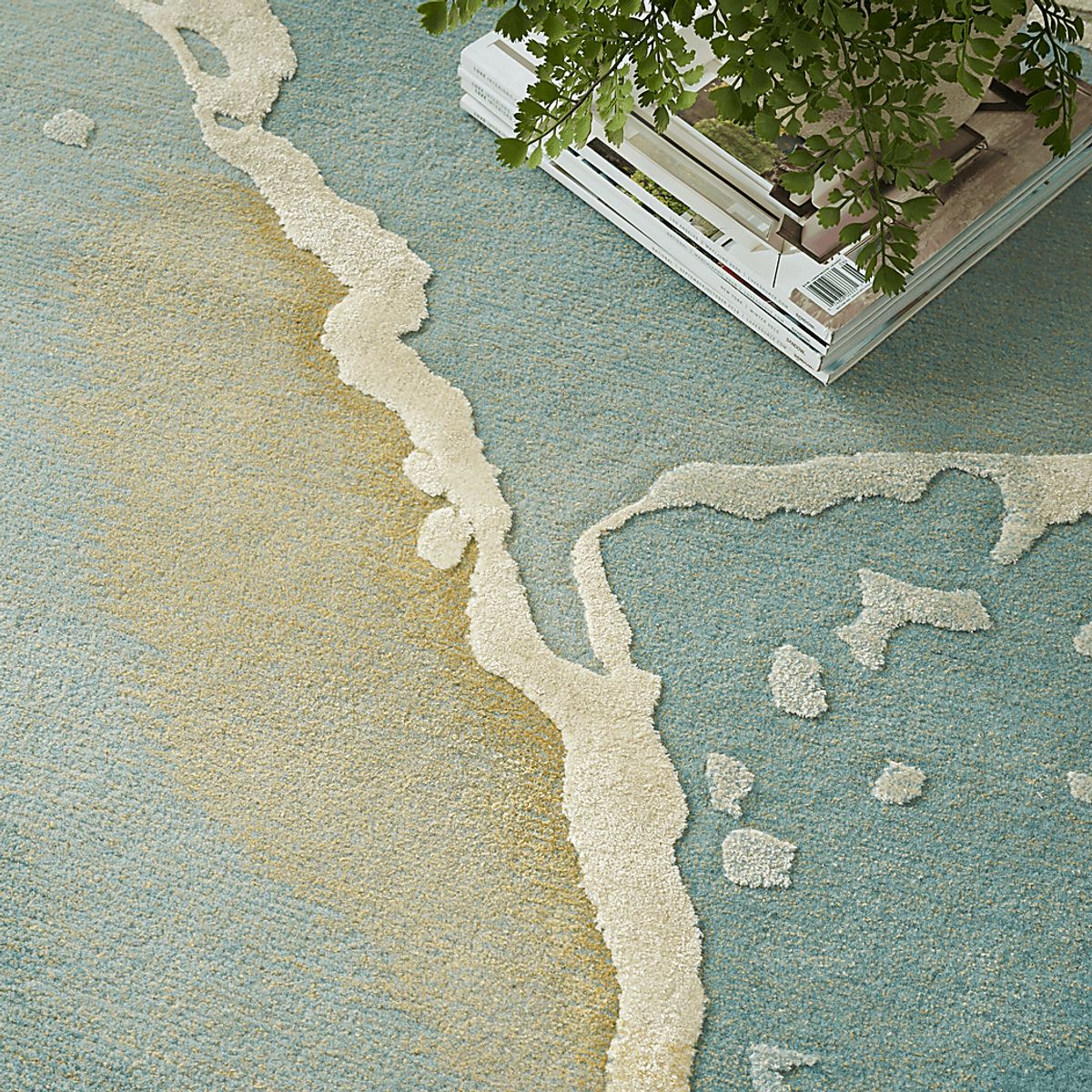 Pabinti Gray,Seafoam Gray,Green Rugs | Rooms to Go
