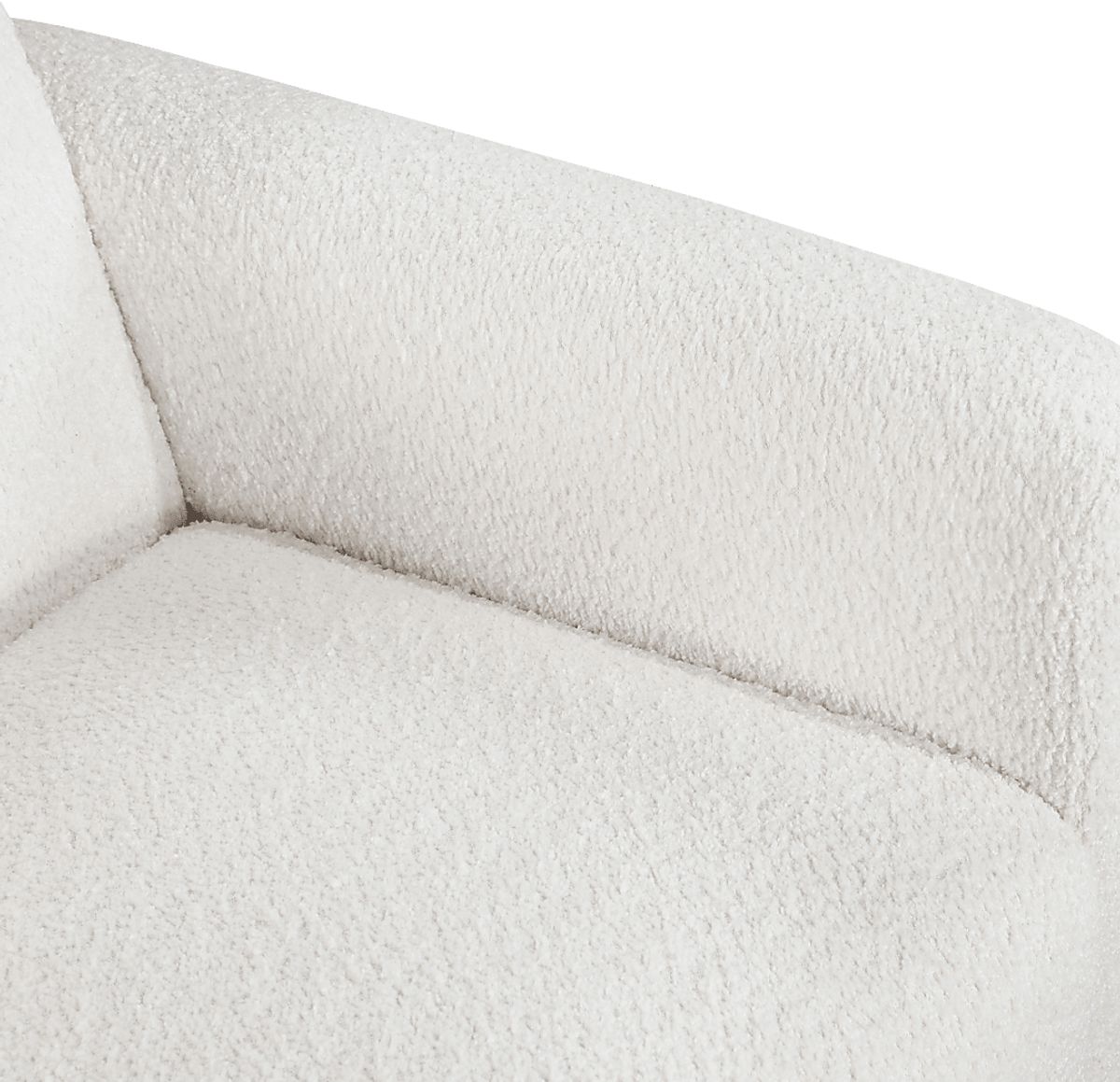 Paenui White Polyester Fabric Arm Chair | Rooms to Go