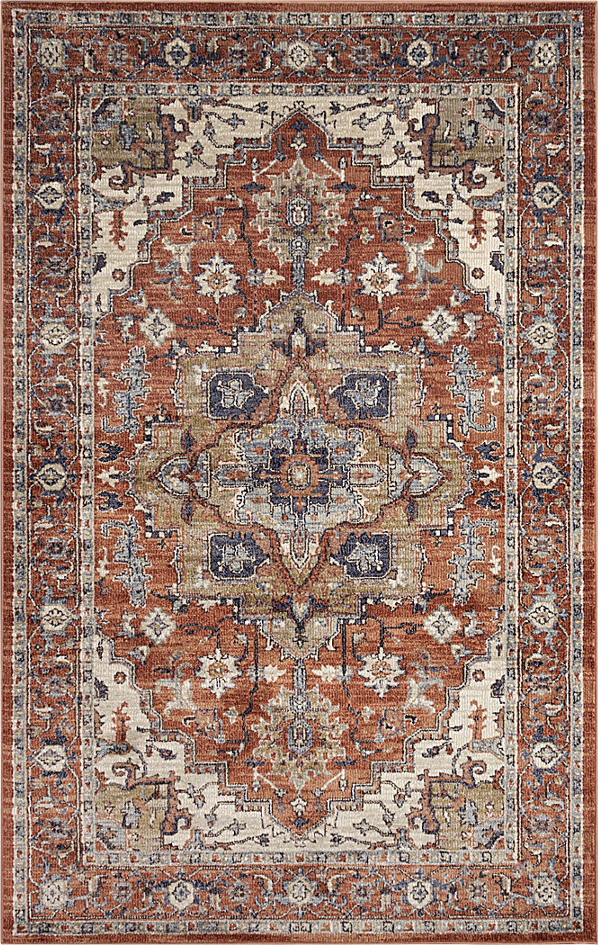 Paeris Rust Red Rugs | Rooms to Go