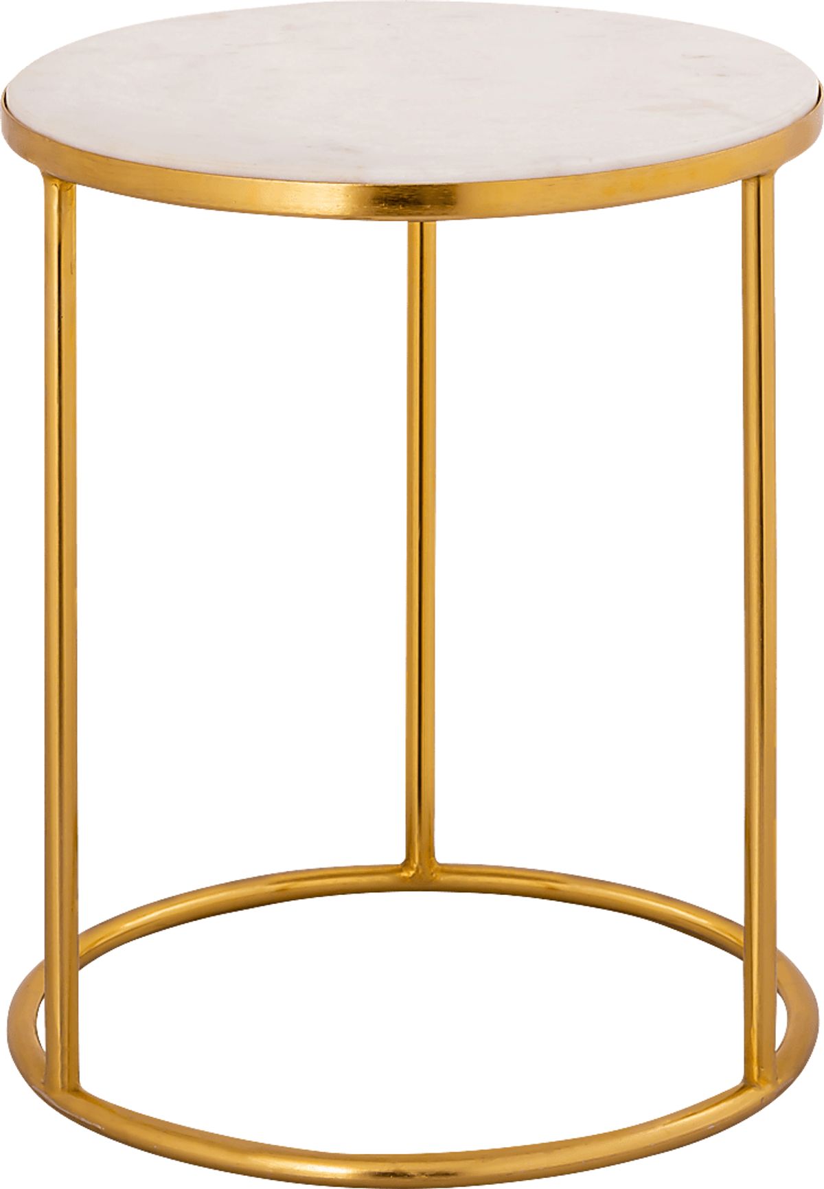 Paget Gold Yellow Set Of 3 Nesting Tables | Rooms to Go