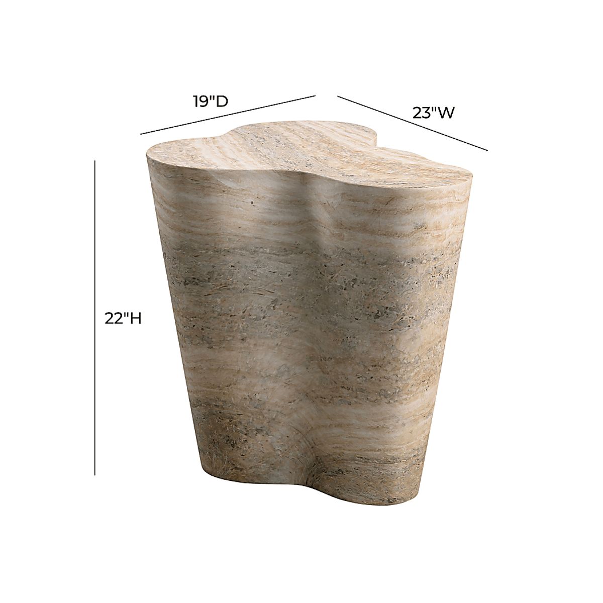 Paich I Tan Beige,Brown End Table | Rooms to Go