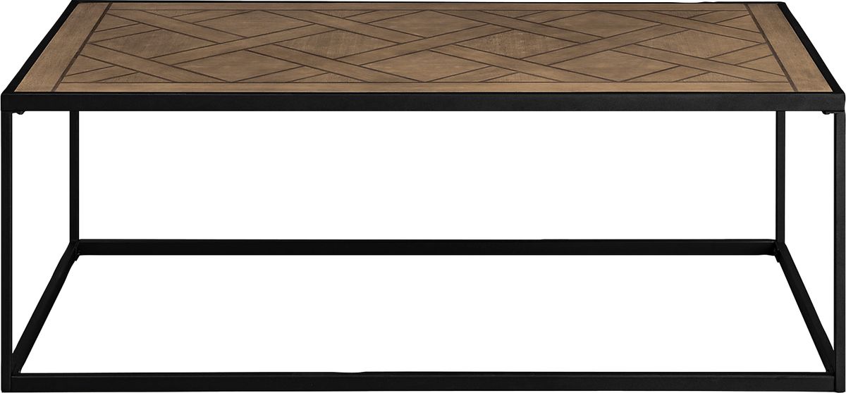 Palcia Brown Dark Wood Cocktail Table | Rooms to Go