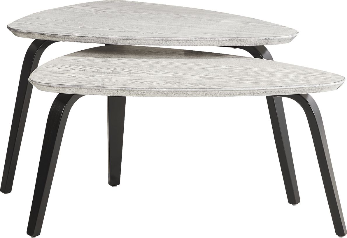 Pallola 2 Pc Dove Gray Cocktail Table - Rooms To Go