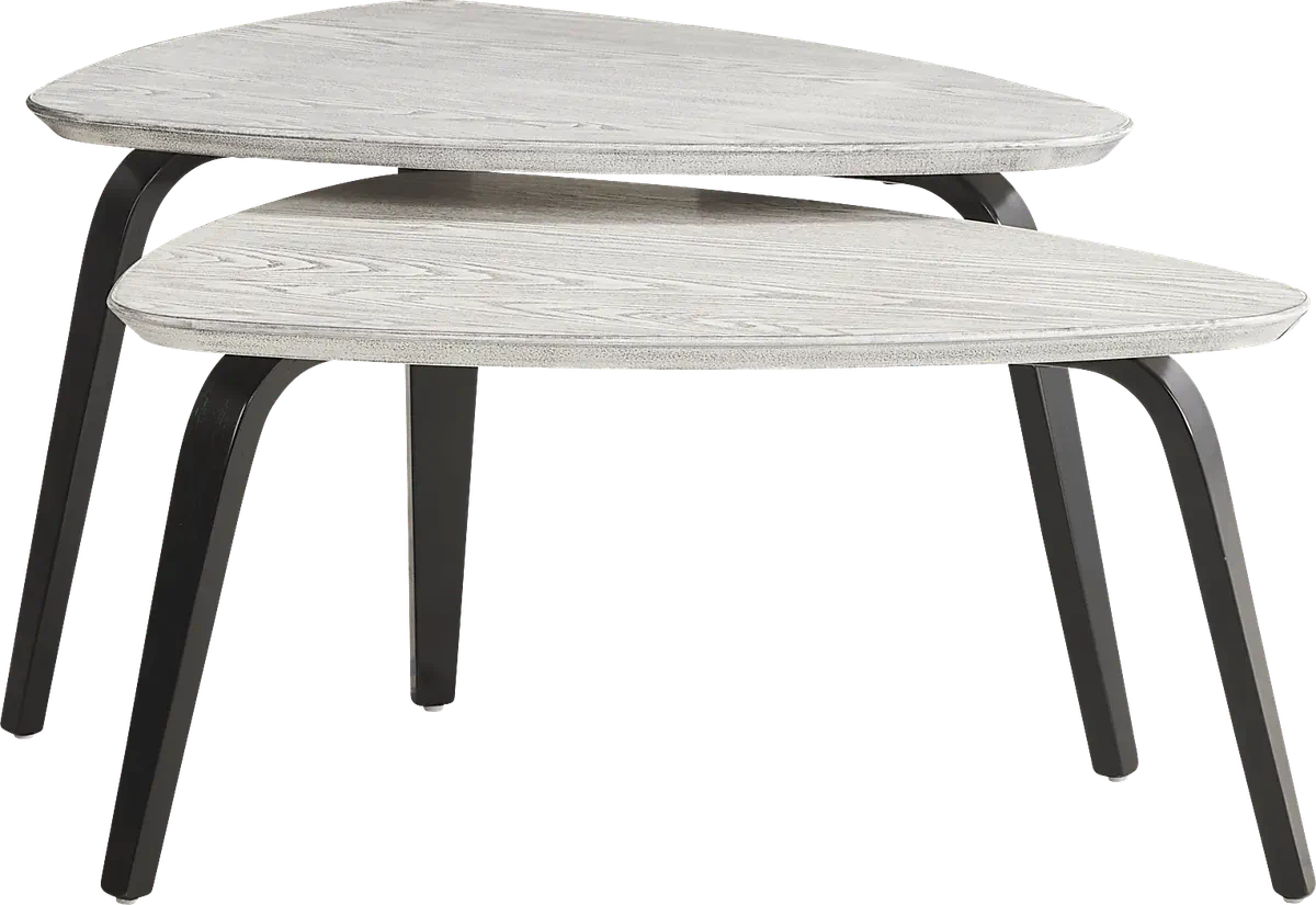 Pallola 2 Pc Dove Gray Mdf,Wood Cocktail Table | Rooms to Go