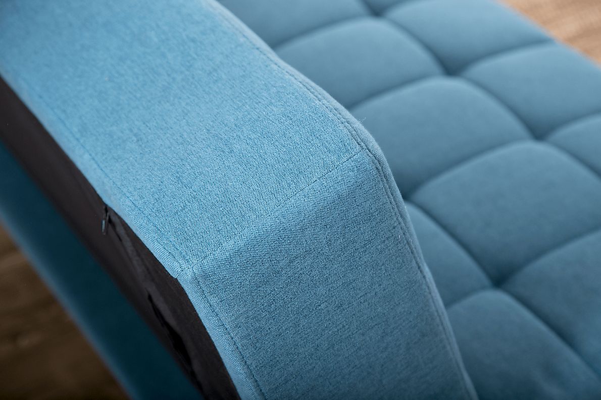 Panetta Blue Futon - Rooms To Go