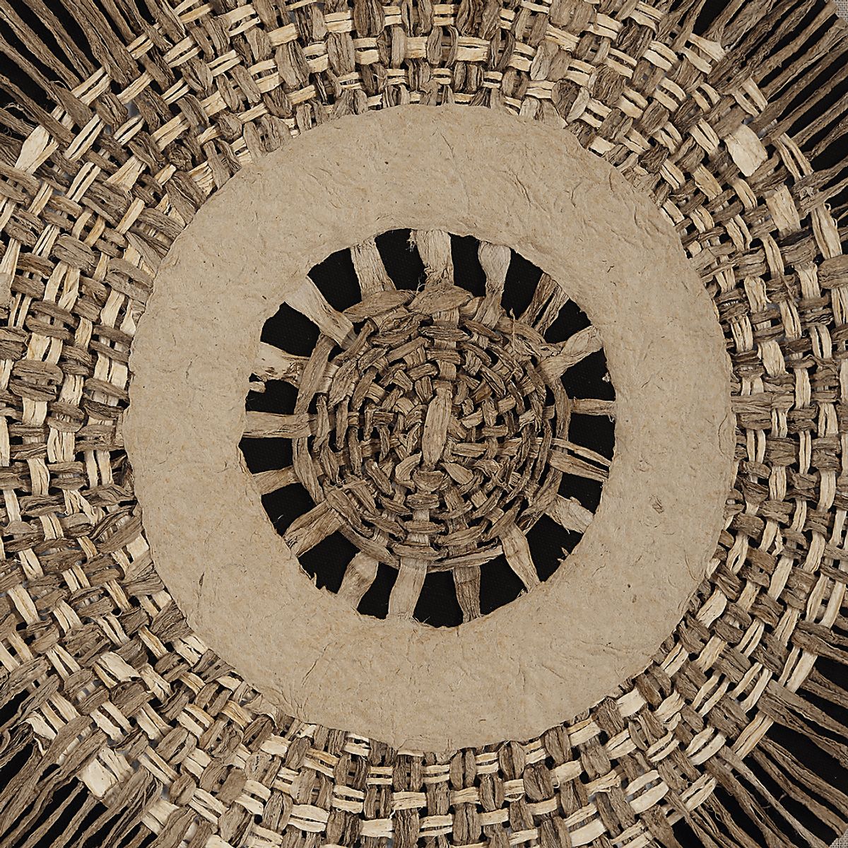 Paog Brown Dark Wood Artwork | Rooms to Go