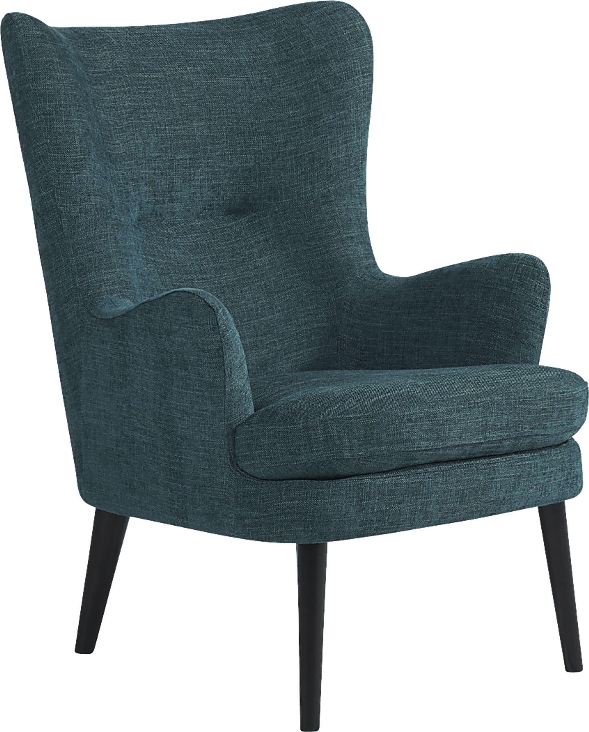 Parling Teal Blue,Green Polyester Fabric Accent Chair | Rooms to Go
