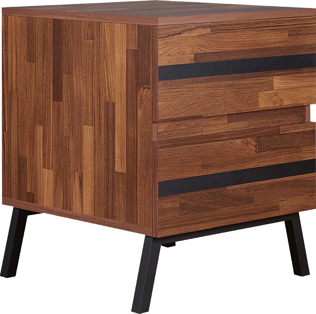 Patmore Brown Dark Wood End Table | Rooms to Go