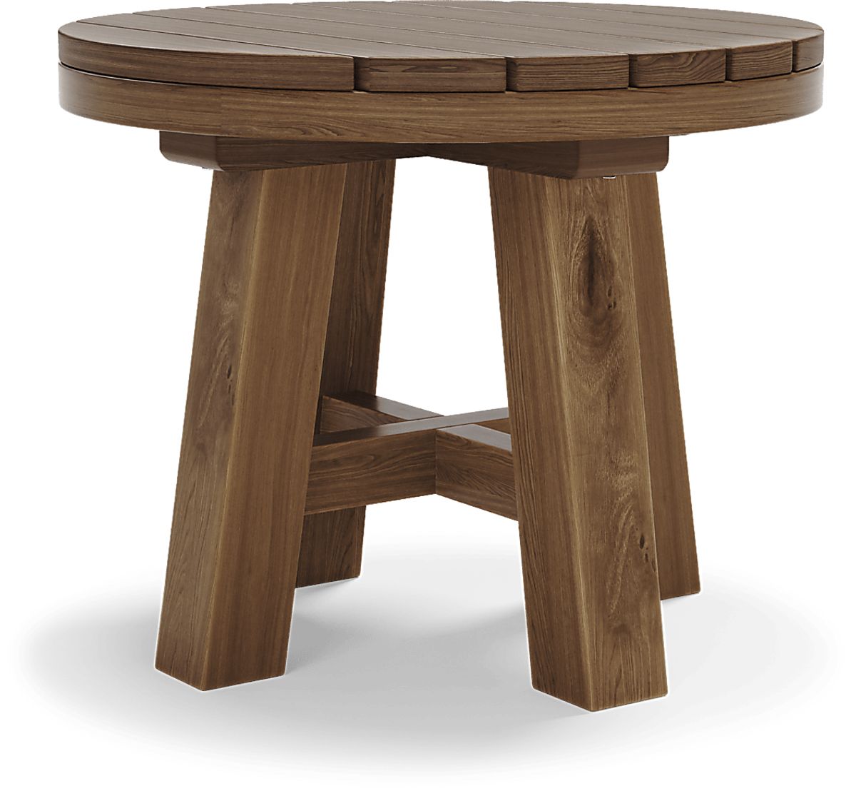 Patmos Tan Light Wood Outdoor End Table | Rooms to Go