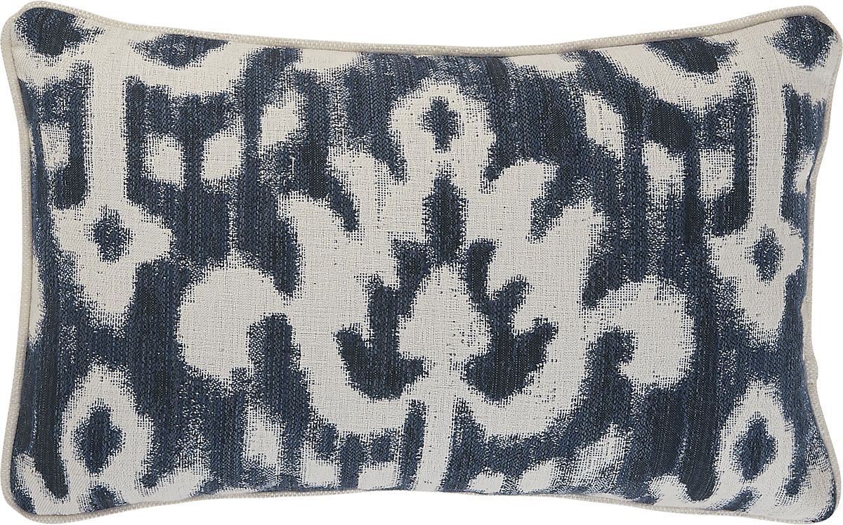 Patra Indigo Blue Outdoor Pillow | Rooms to Go