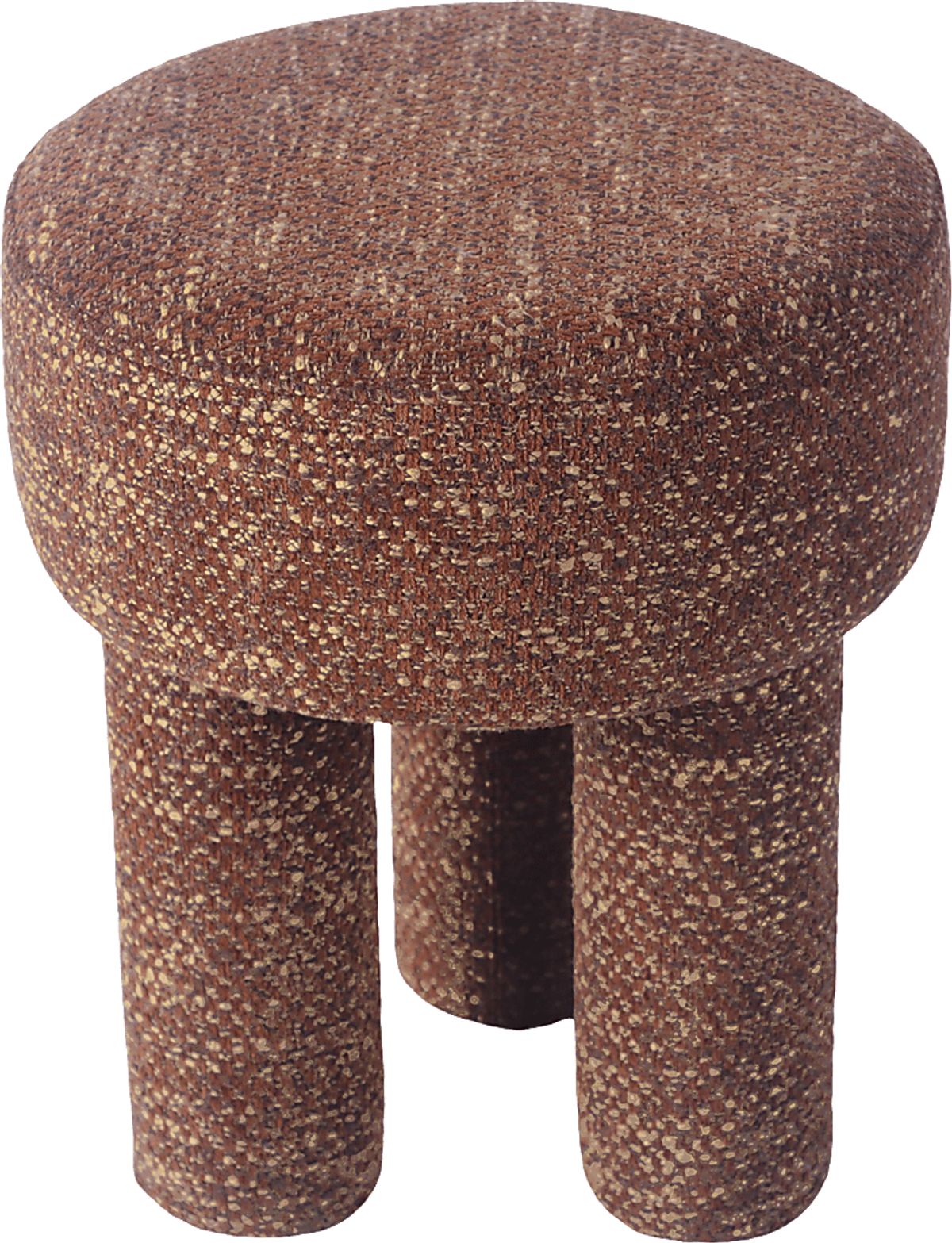 Pattyton Brown Polyester Fabric Accent Stool | Rooms to Go