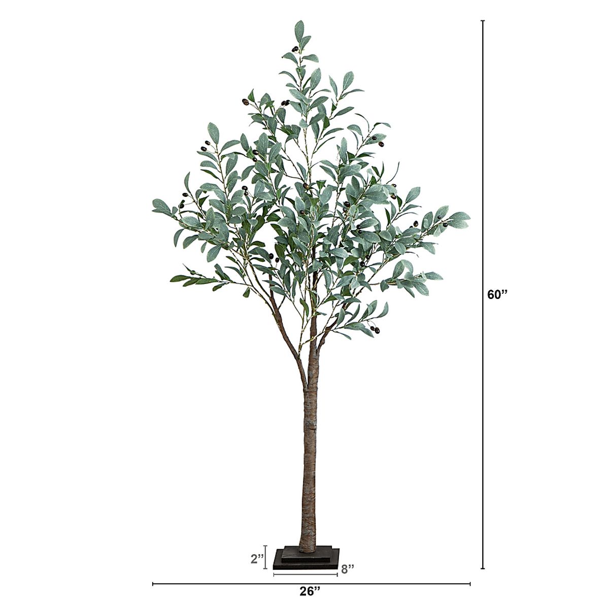 Pavlick II Green Silk Tree W/Lights | Rooms to Go