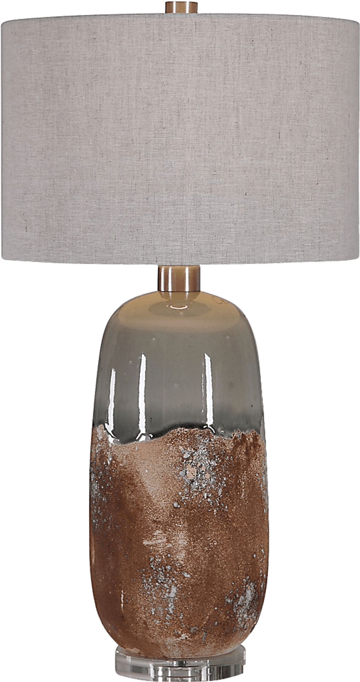 Pebbleton Gray Table Lamp | Rooms to Go