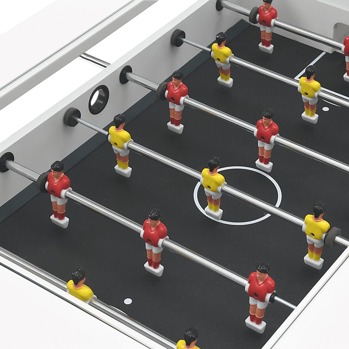 Peekskill White Foosball Gaming Table - Rooms To Go