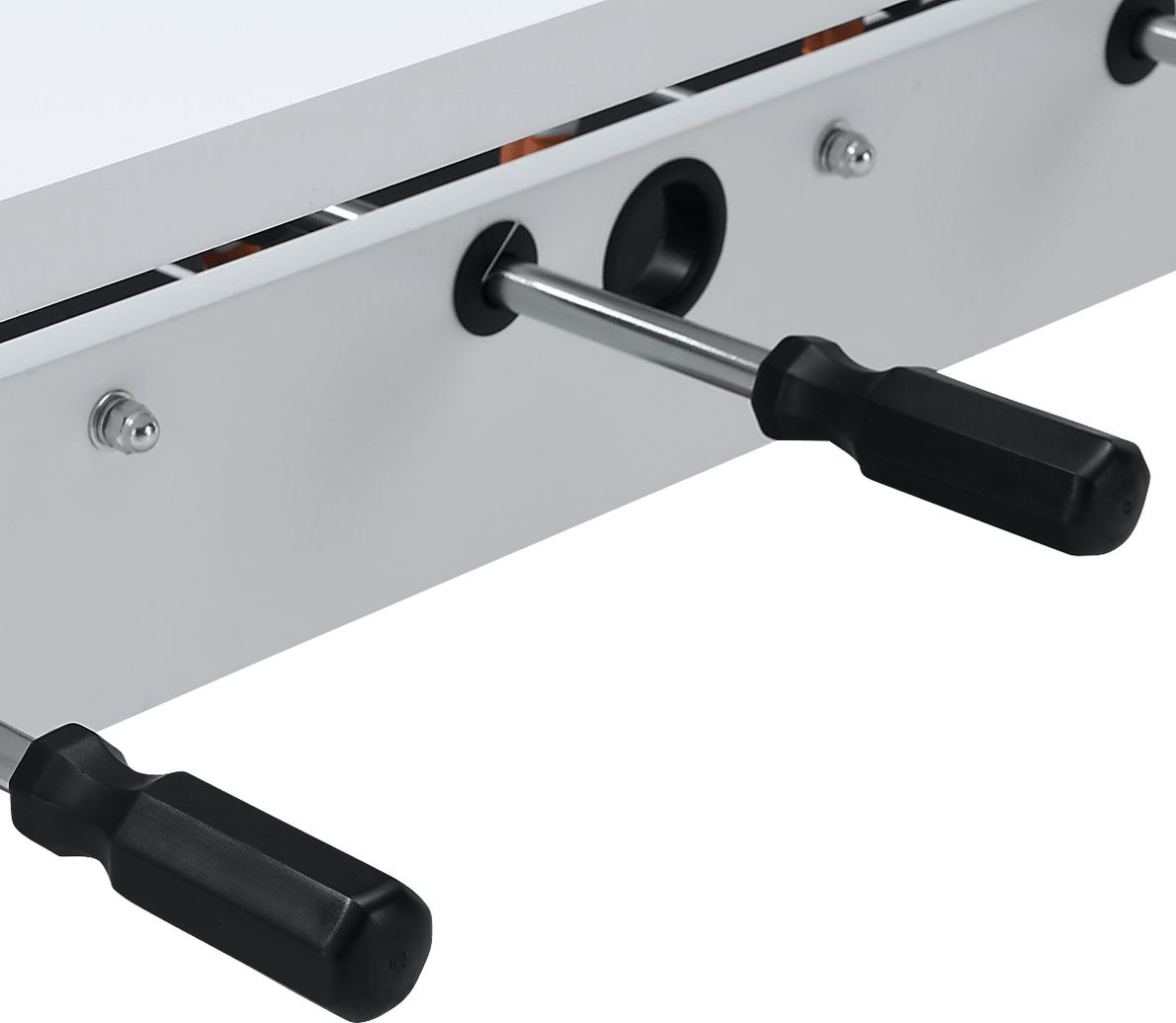 Peekskill White Foosball Gaming Table - Rooms To Go