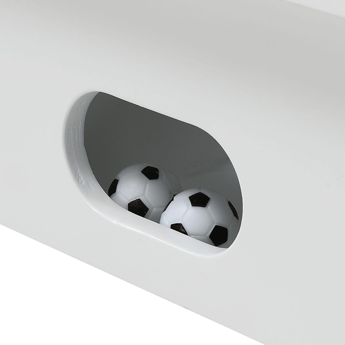 Peekskill White Foosball Gaming Table - Rooms To Go