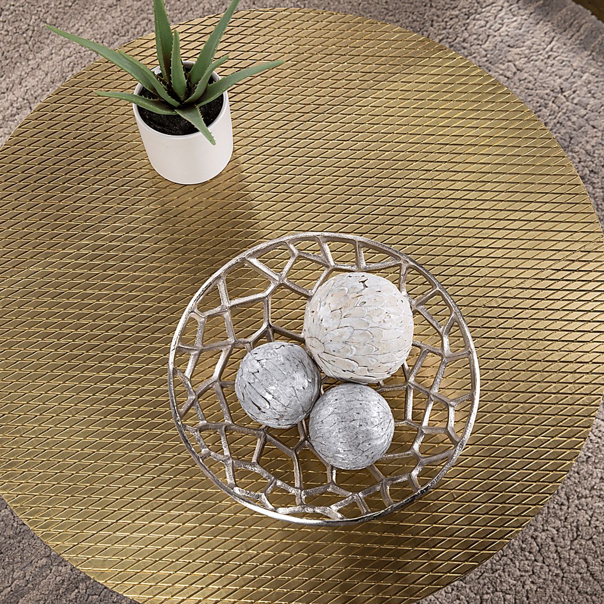 Pellinore Black,Brass Black,Colors Cocktail Table | Rooms to Go