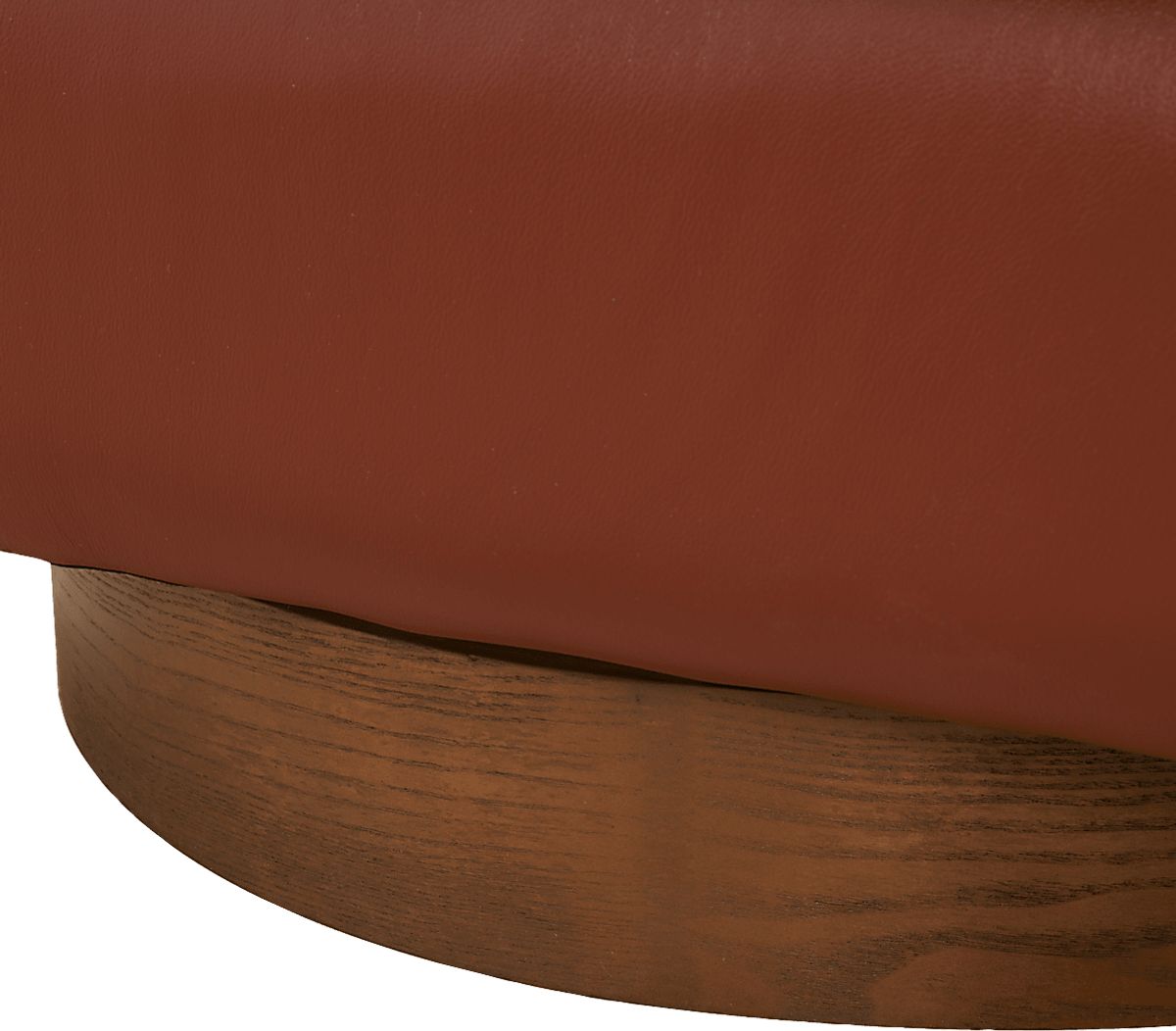 Penasco Camel Brown Leather Swivel Accent Chair | Rooms to Go