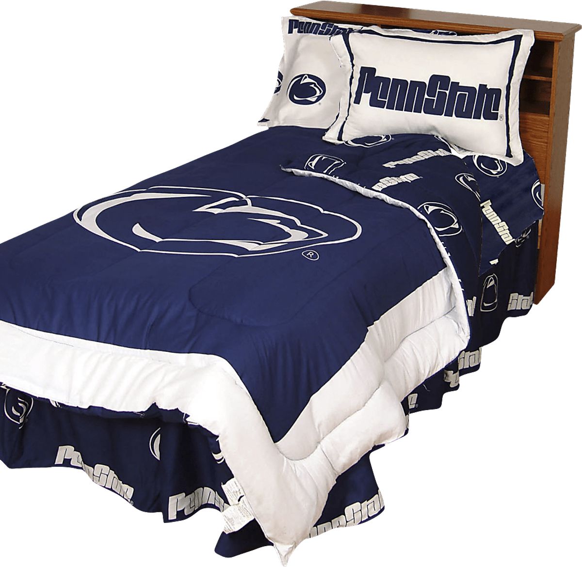 Ncaa Penn State Univ. Navy Blue Twin Bed Set | Rooms to Go