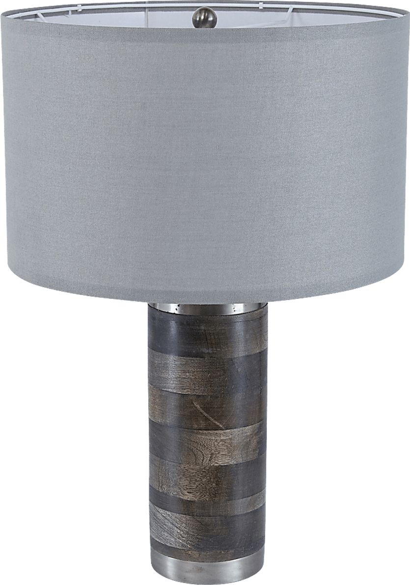 Pennywell Bay Gray Table Lamp - Rooms To Go