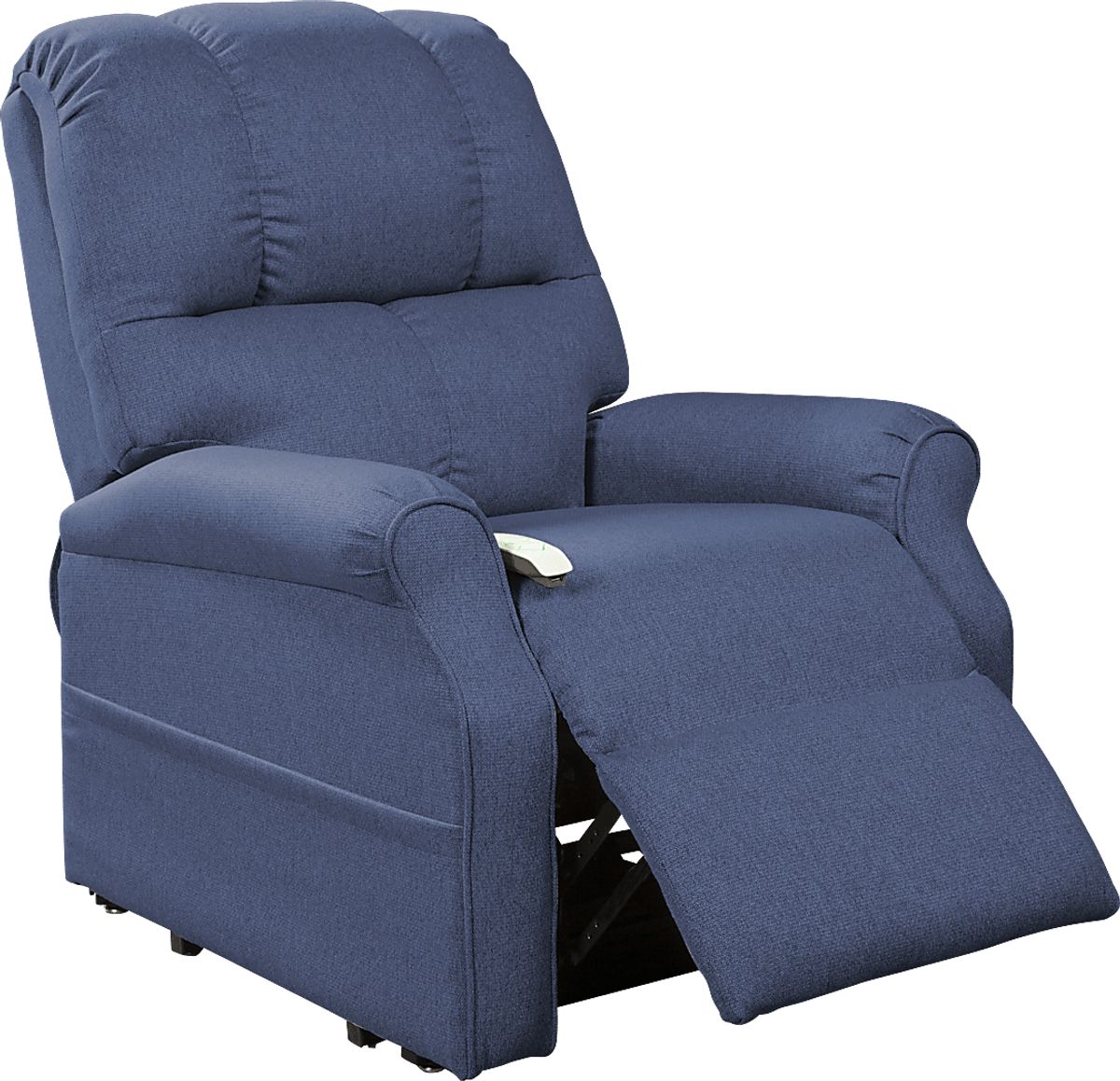 Pentonshire Blue Polyester Fabric Power Recliner | Rooms to Go