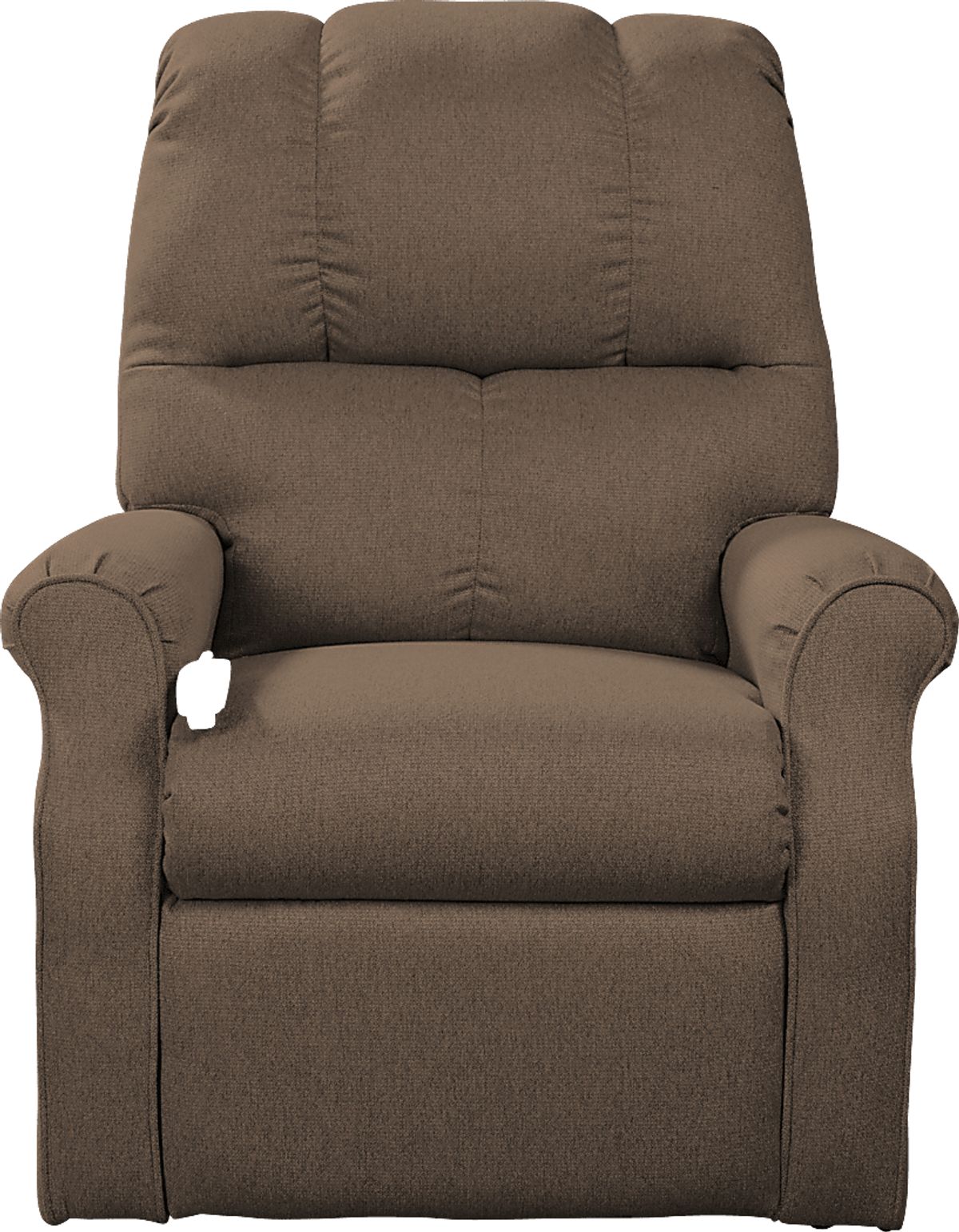 Pentonshire Brown Polyester Fabric Power Recliner | Rooms to Go