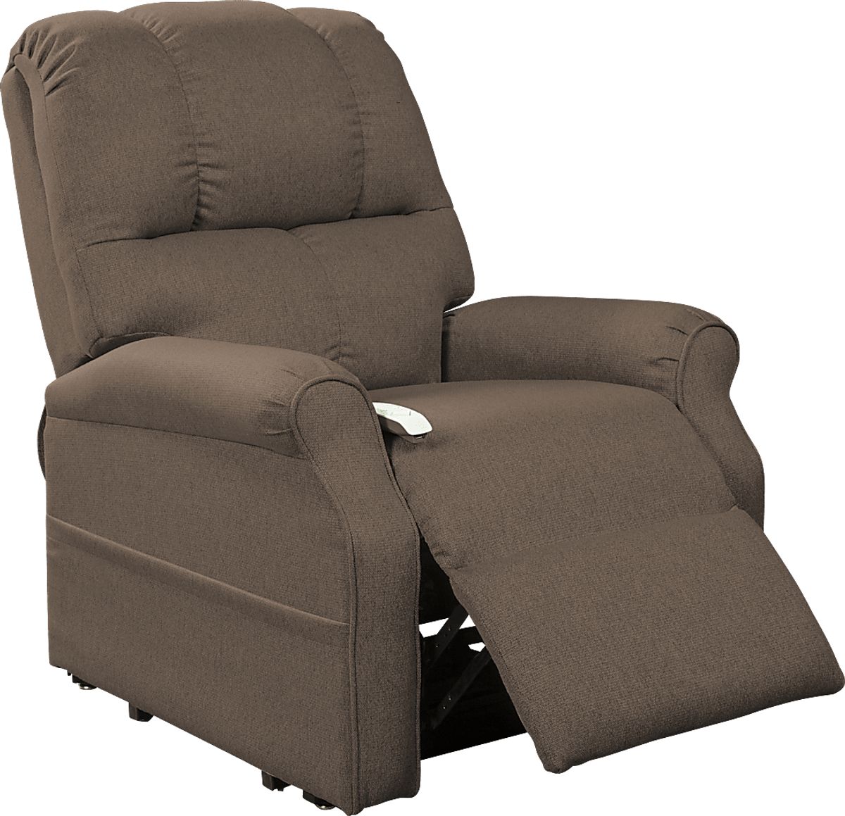 Pentonshire Brown Polyester Fabric Power Recliner | Rooms to Go