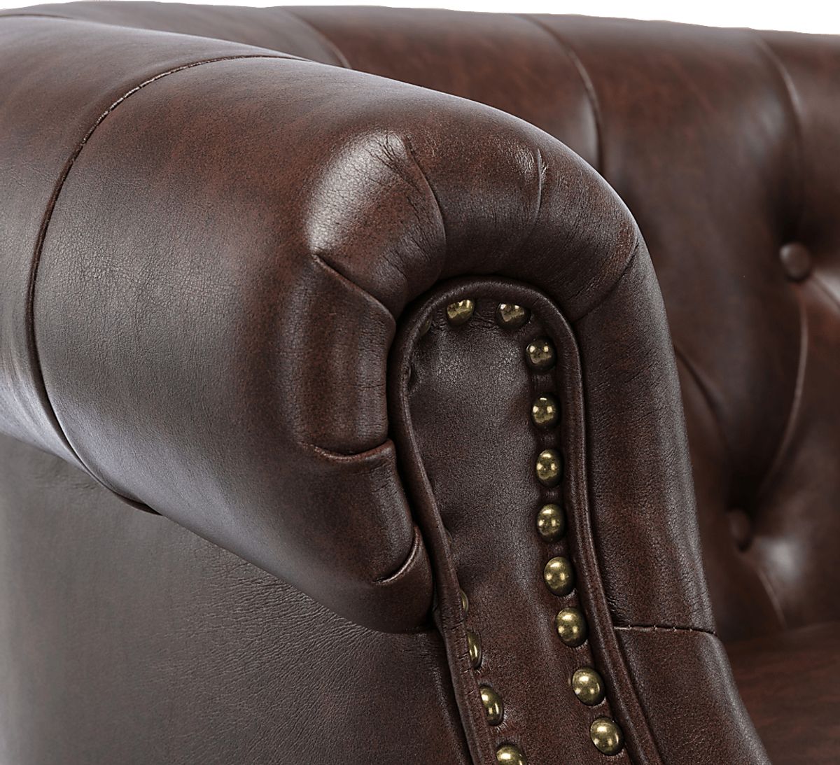 Pentro Brown Polyester,Polypropylene Fabric Accent Chair | Rooms to Go