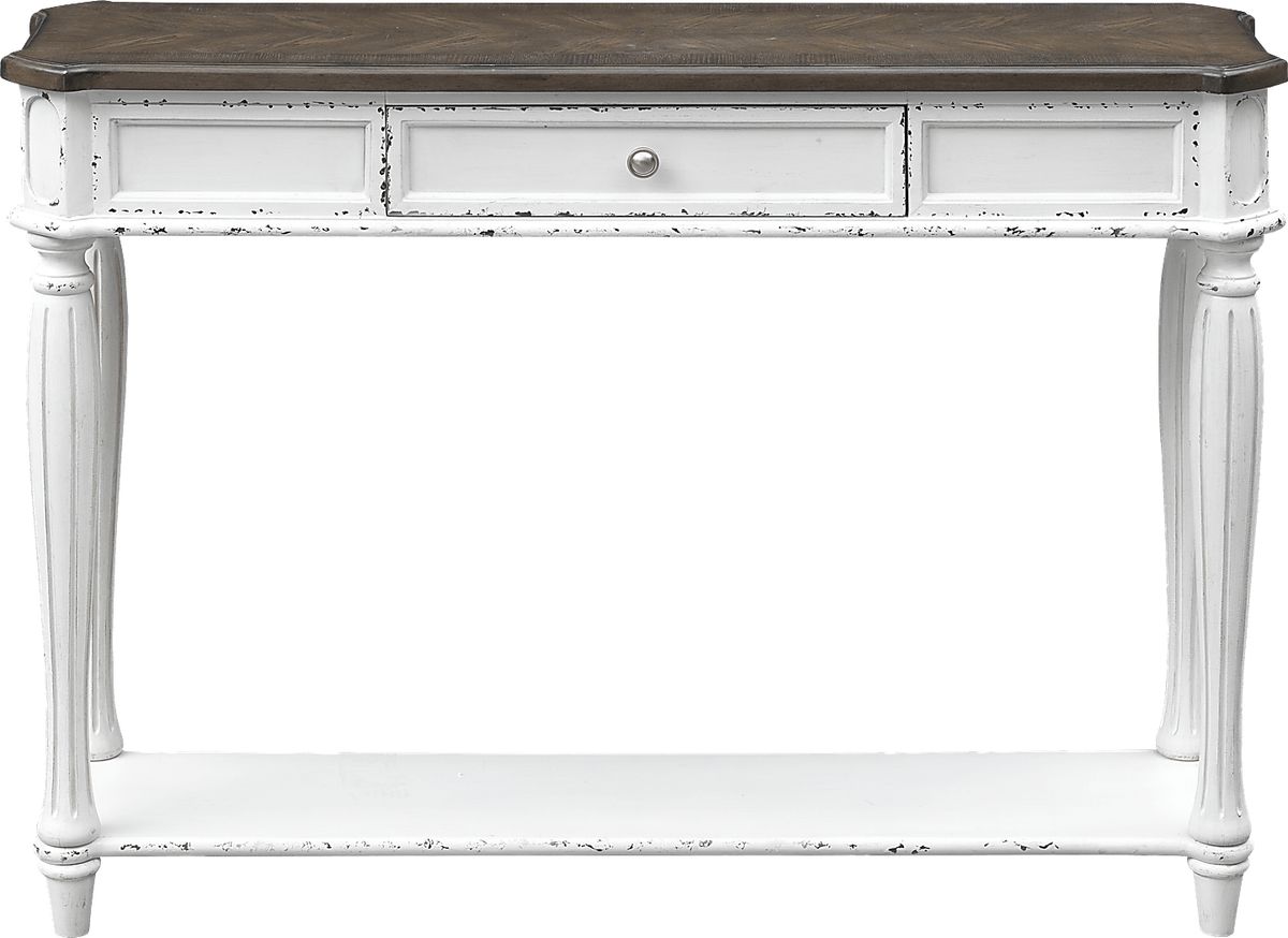 Pepperwood White Colors,White Sofa Table | Rooms to Go