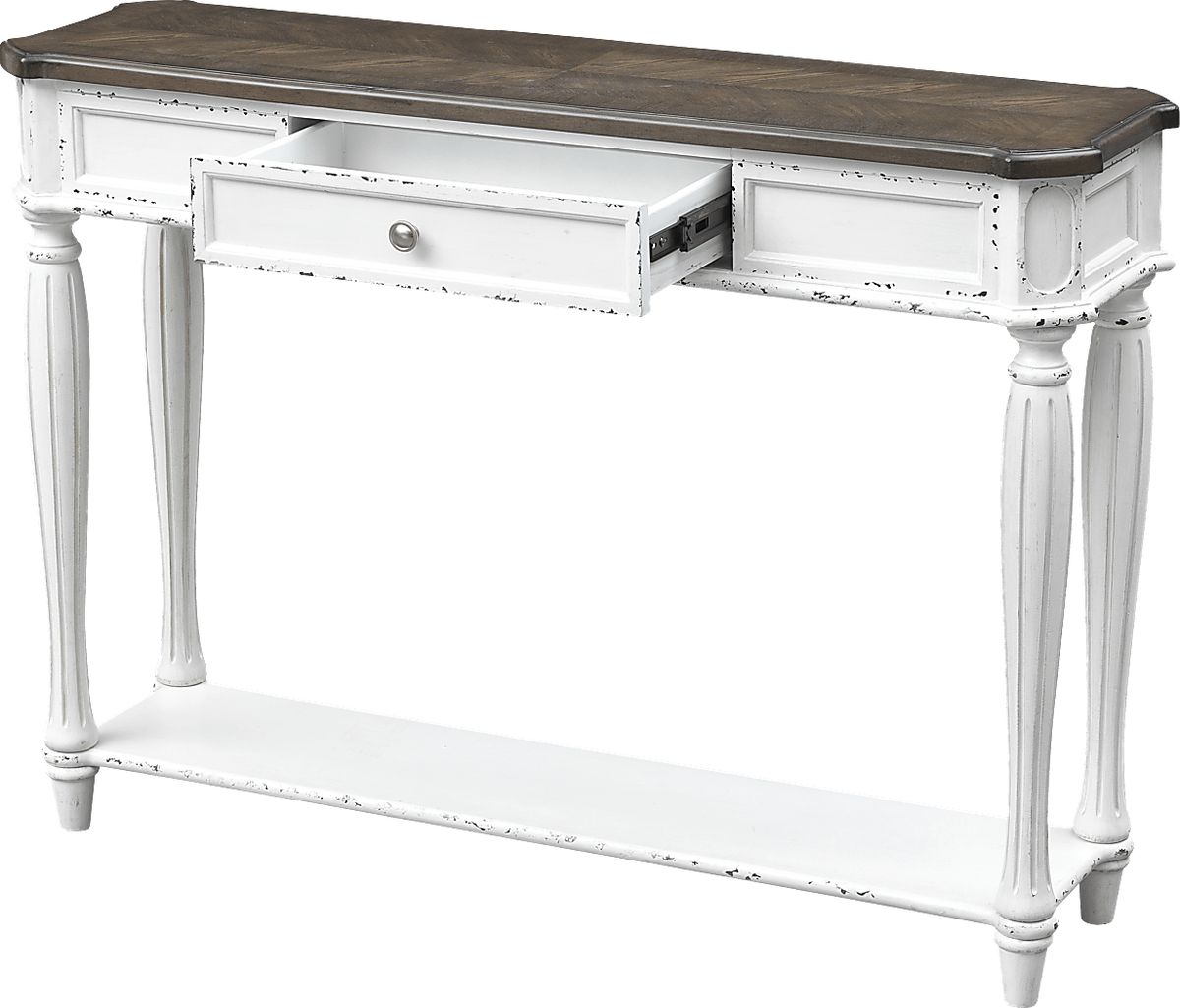 Pepperwood White Colors,White Sofa Table | Rooms to Go