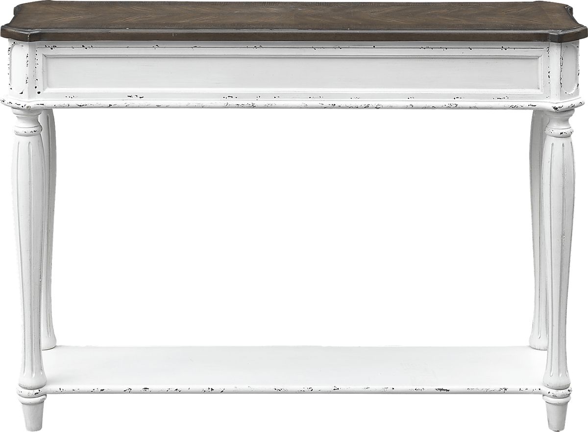 Pepperwood White Colors,White Sofa Table | Rooms to Go